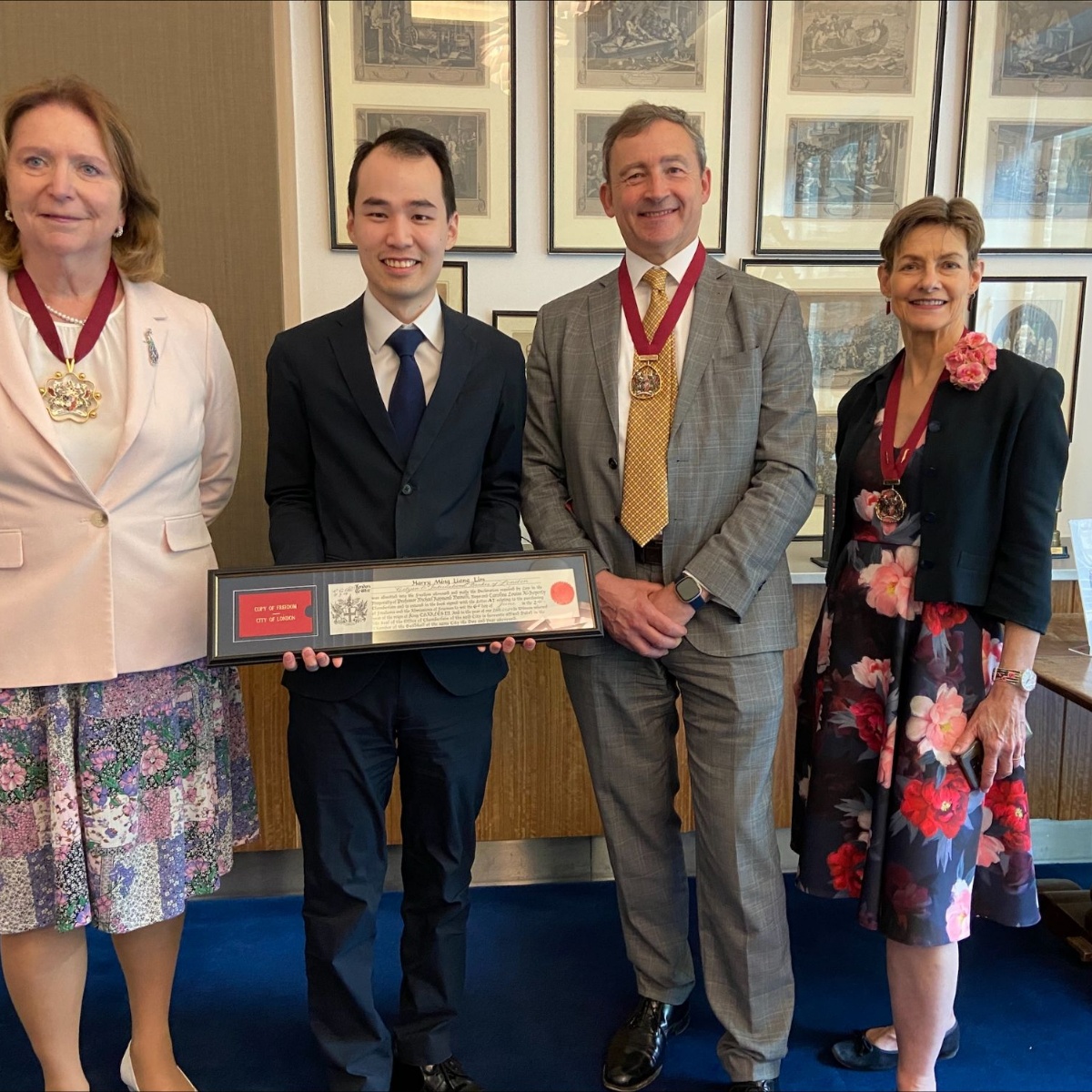 Churchill Academy & Sixth Form - Churchill alumnus, Harry Lim, granted ...