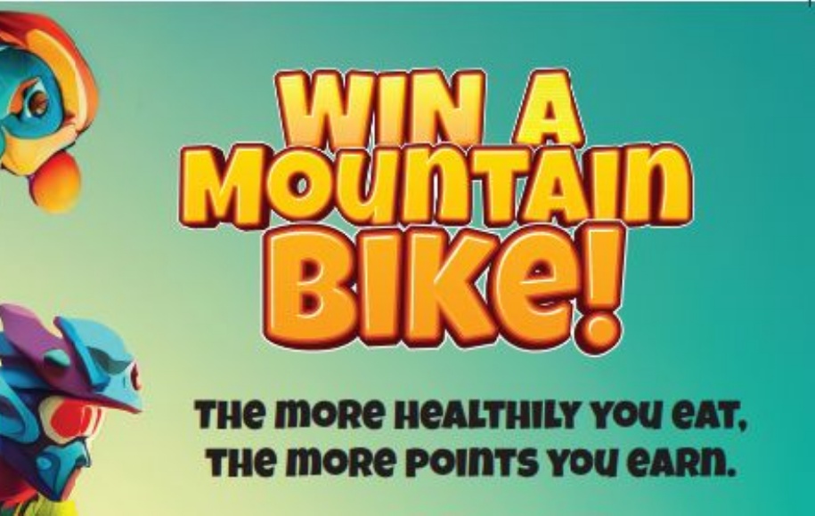 Churchill Academy & Sixth Form - Win a mountain bike by eating healthy!