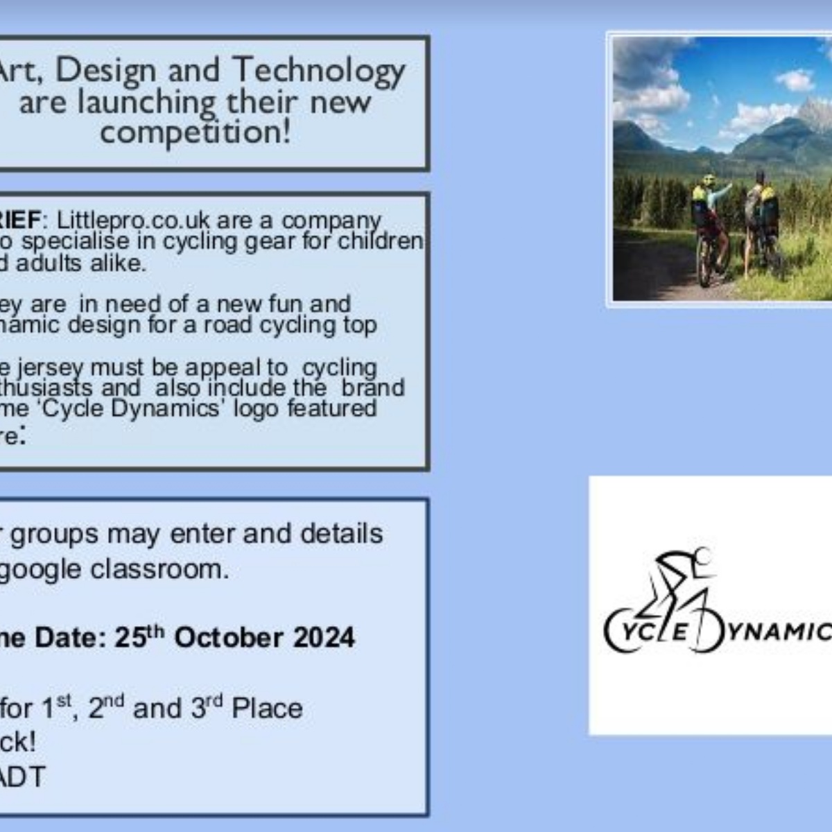 Churchill Academy & Sixth Form - Local Cycling Gear Brand Launches ...