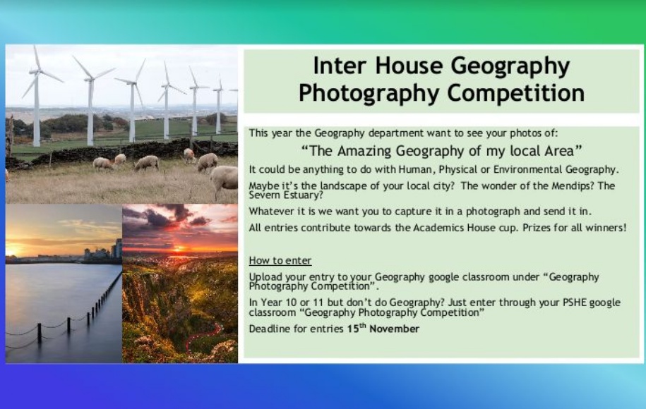 Churchill Academy & Sixth Form - Geography Competition: “The Amazing ...