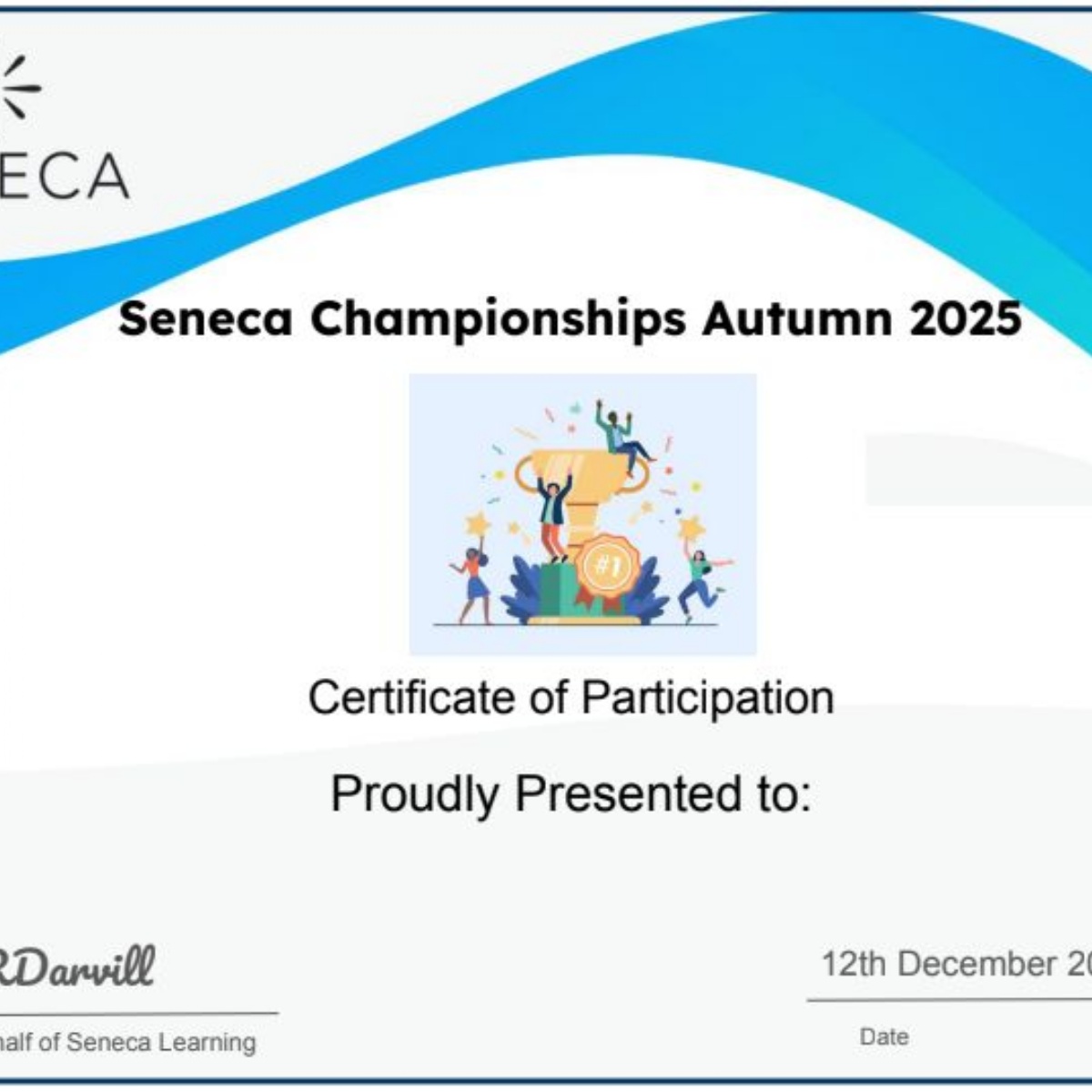 Churchill Academy & Sixth Form - Seneca Premium package awarded to the ...